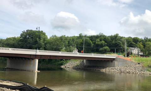 Whitney Point Bridge over Tioughnioga River | Vector Construction ...