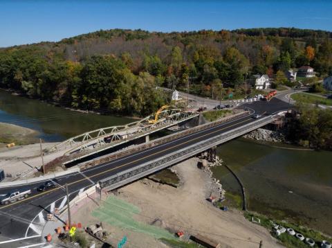 Whitney Point Bridge over Tioughnioga River | Vector Construction ...
