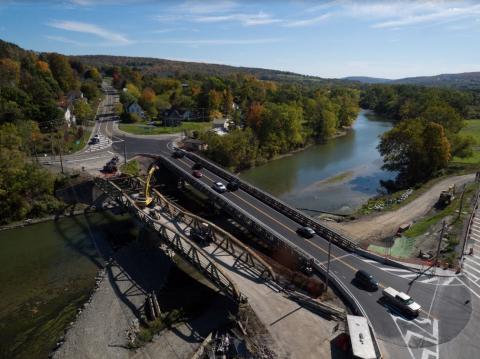 Whitney Point Bridge over Tioughnioga River | Vector Construction ...