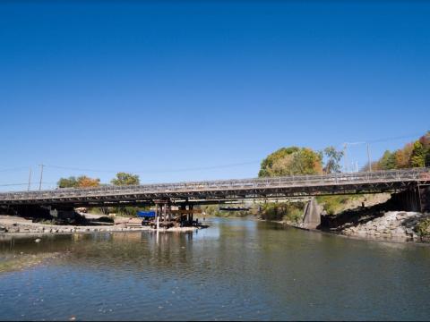 Whitney Point Bridge over Tioughnioga River | Vector Construction ...