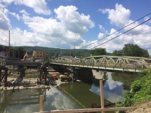 Whitney Point Bridge over Tioughnioga River | Vector Construction ...